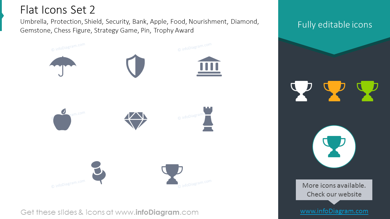 Icons Set: Protection, Shield, Nourishment, Gemstone, Strategy Game Icons Set: Protection, Shield, Nourishment, Gemstone, Strategy Game