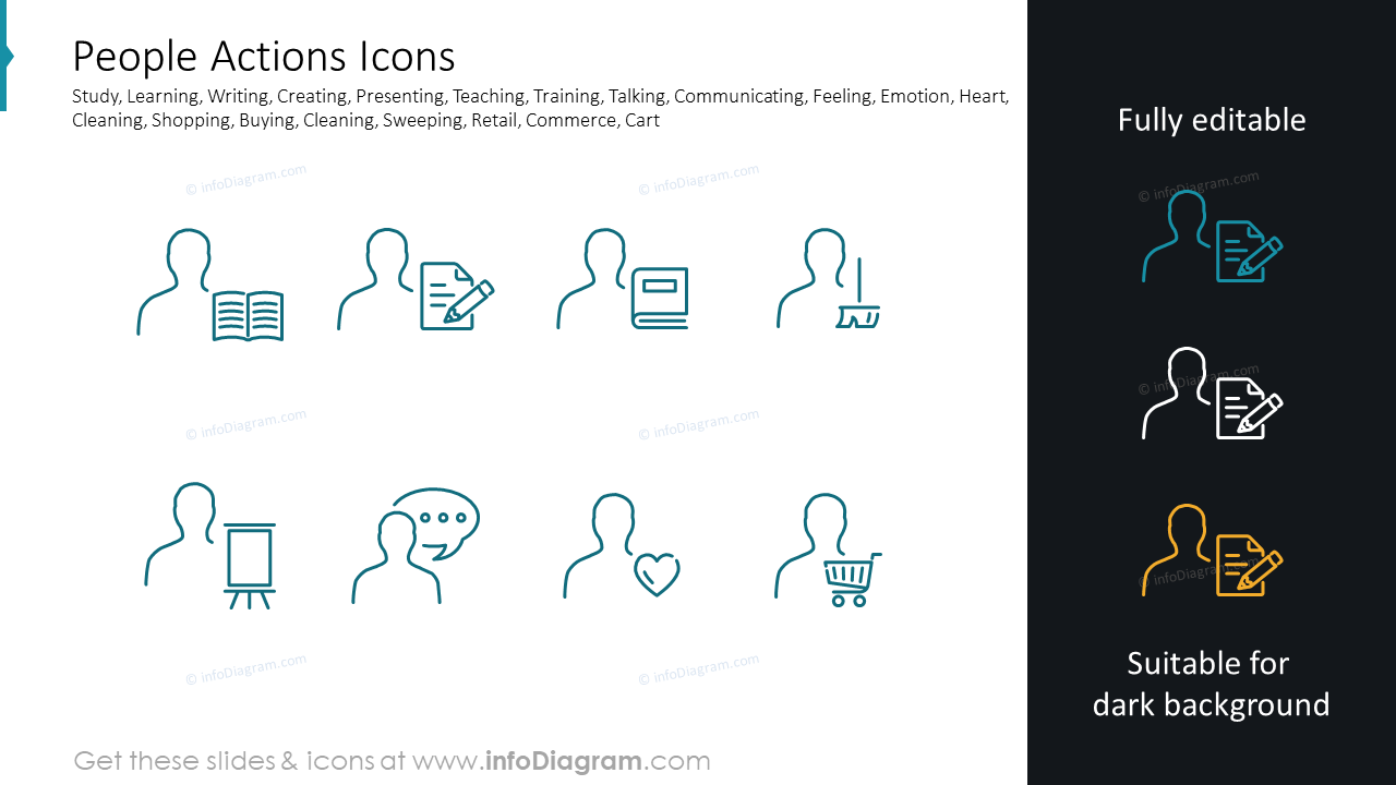 People Actions Icons