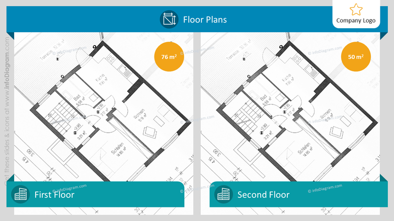 Floor Plan Powerpoint Template