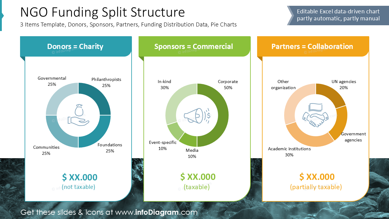 NGO Funding Split Structure