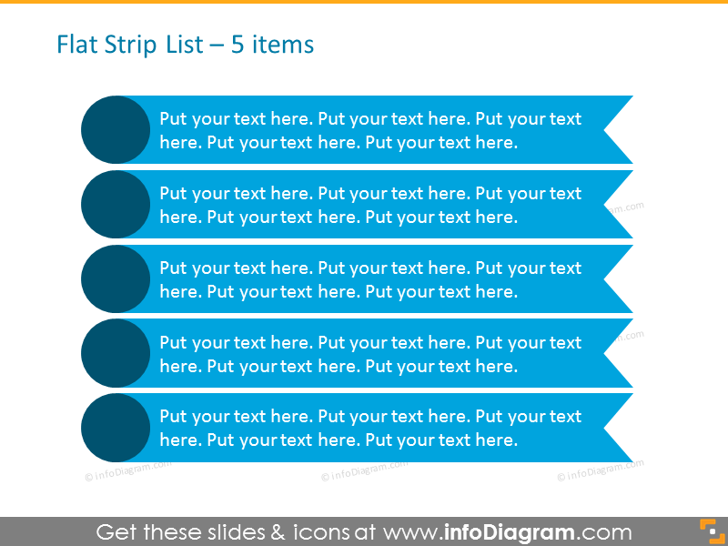 Smart Art Graphics for placing 5 elements