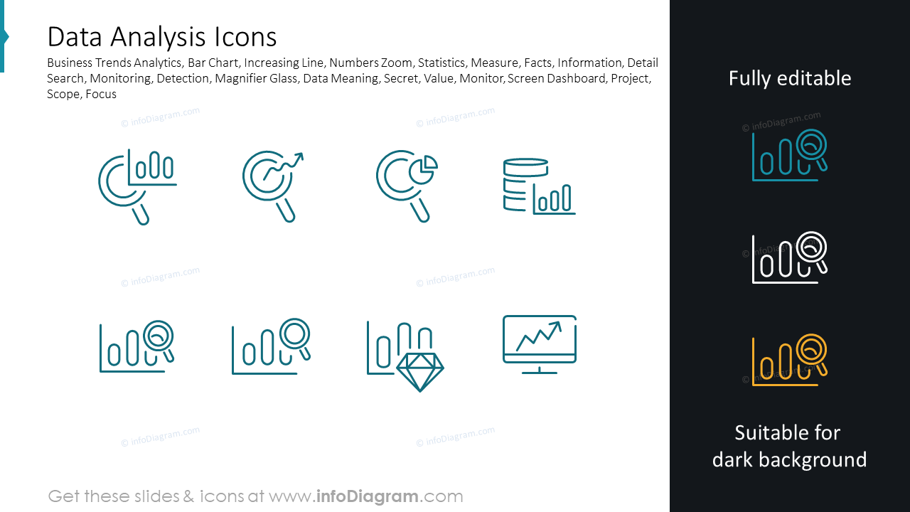 Data Analysis Icons
