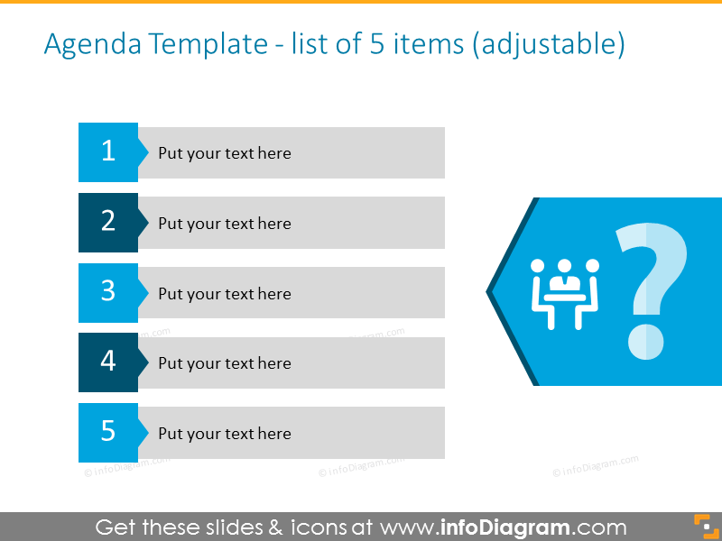 problem solving meeting agenda for 5 elements