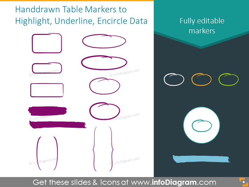 Hand Drawn Markers for Data
