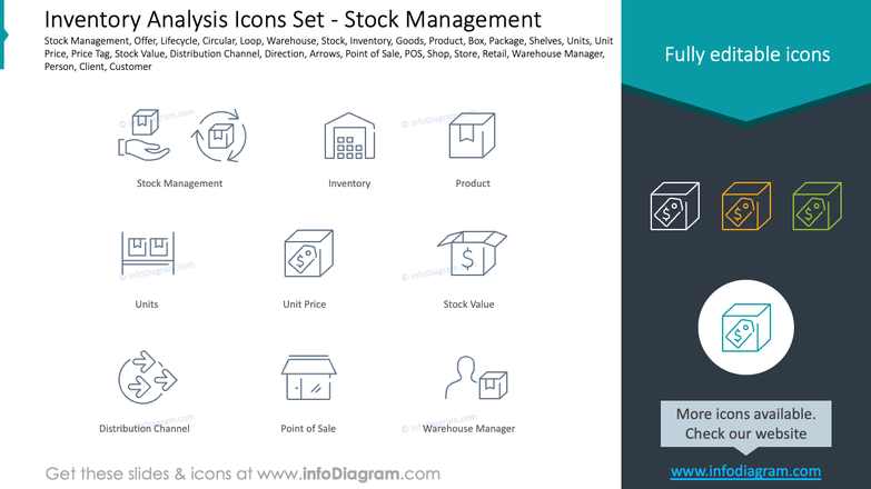 Stock Inventory Icon