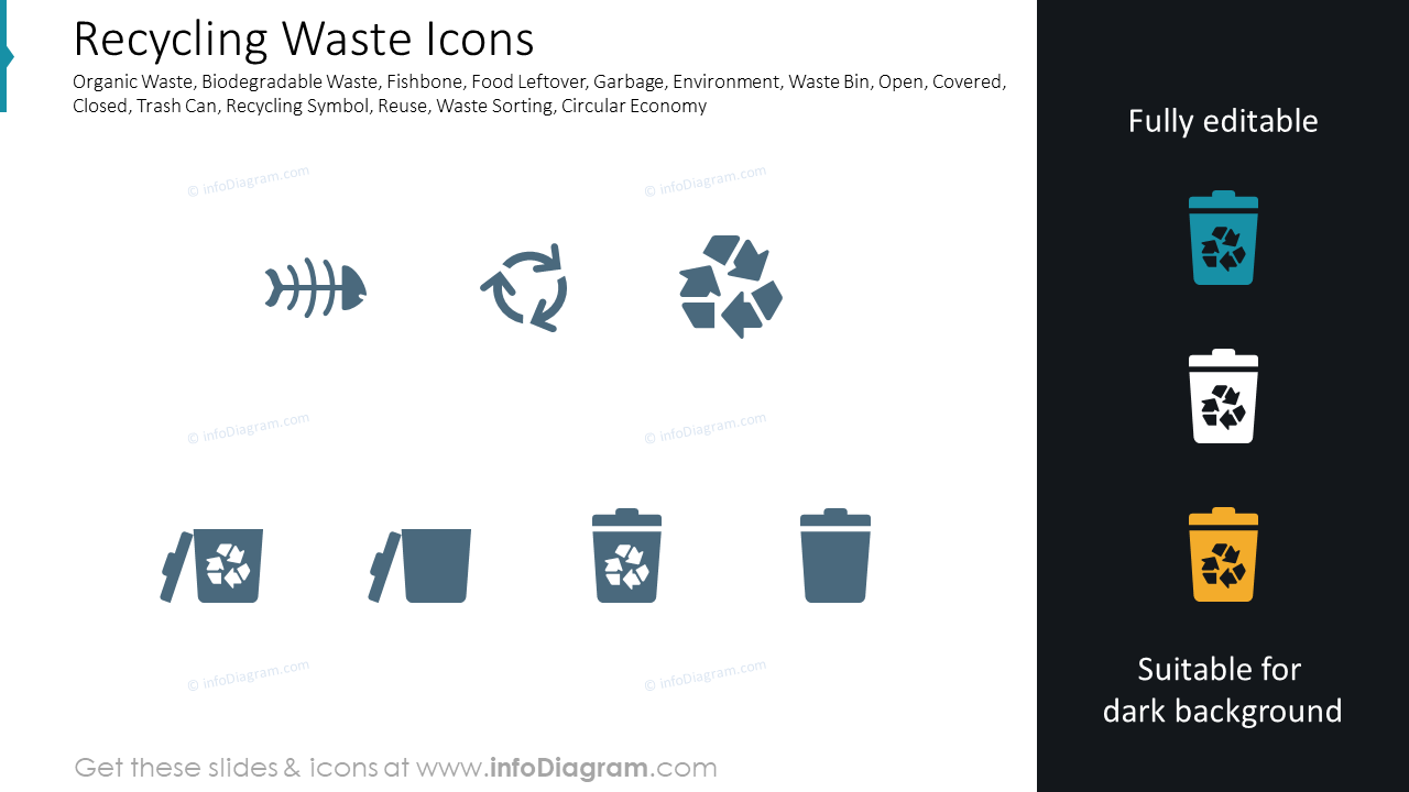 Recycling Waste Icons
