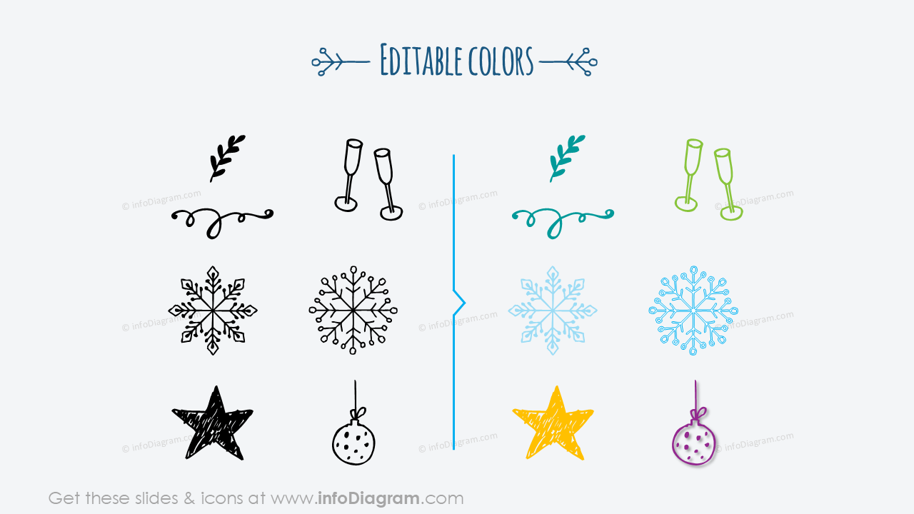 Creative Happy Holiday Watercolor, Santa, New New Year 2017, Christmas ...