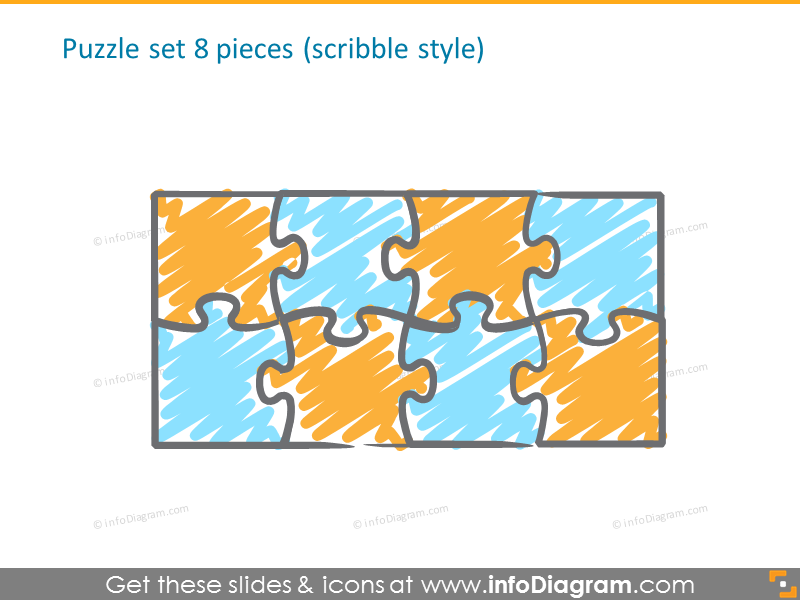 8 pieces puzzle