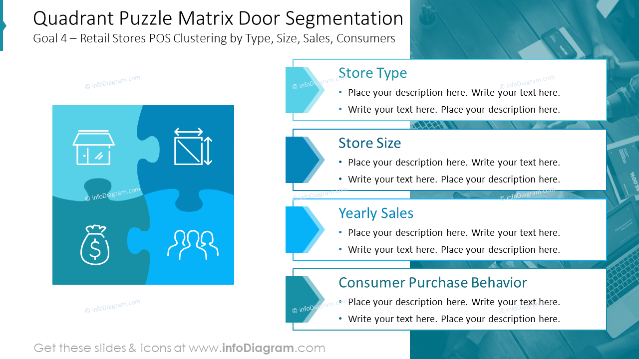 Quadrant Puzzle Matrix Door Segmentation