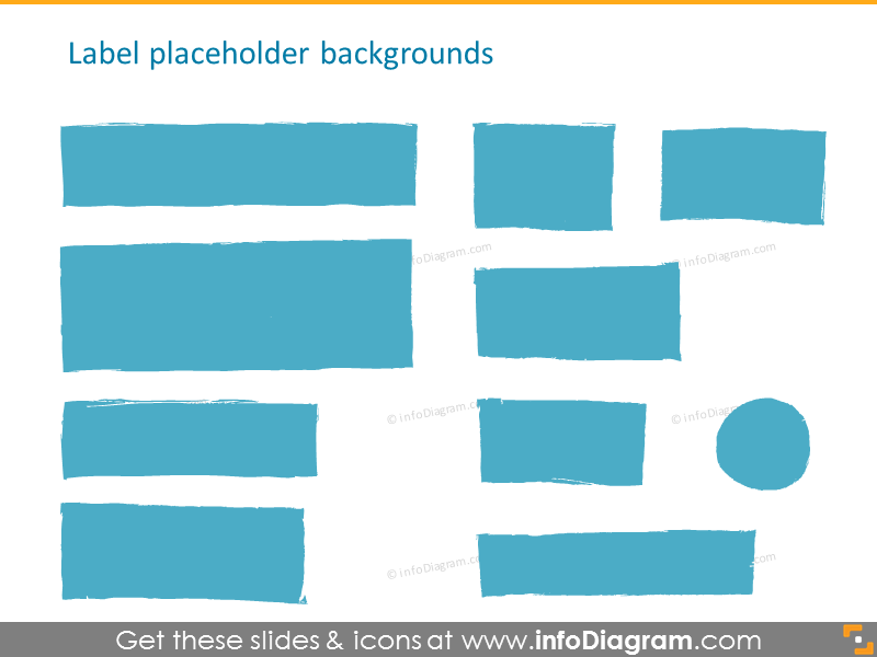 Label placeholder backgrounds