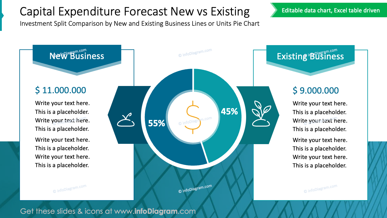 Capital Expenditure Forecast New vs Existing