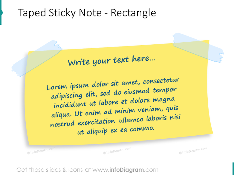Post It Note Clip Art For Powerpoint