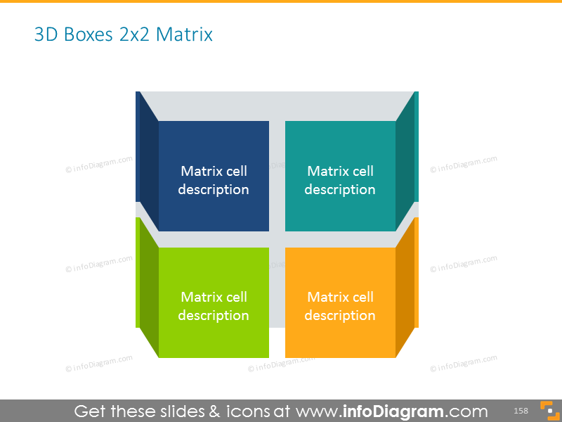 3D Boxes Matrix