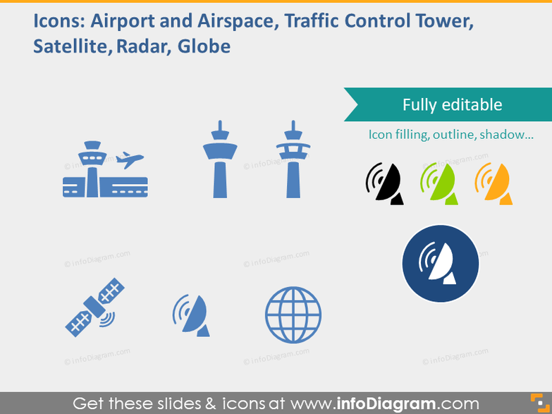 Air Traffic Control Tower Icon
