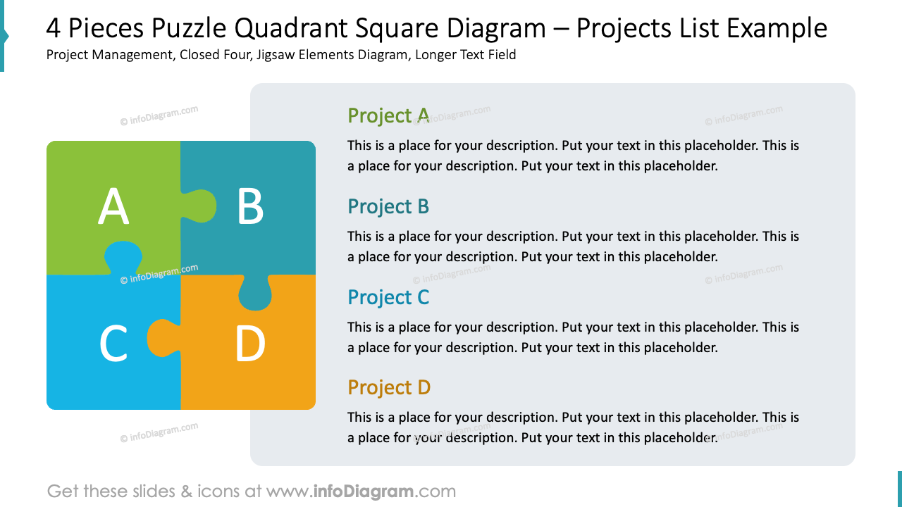 Project Management Puzzle Pieces