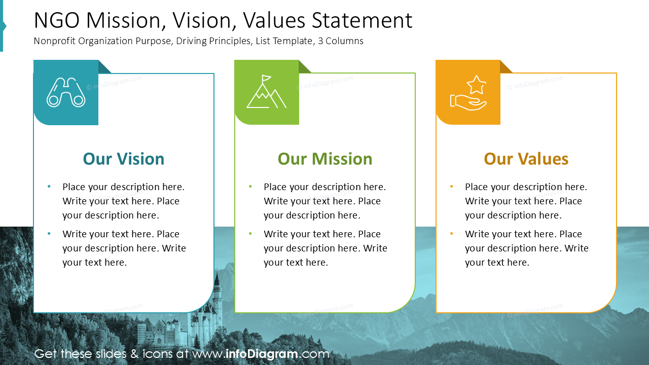 NGO Mission, Vision, Values Statement